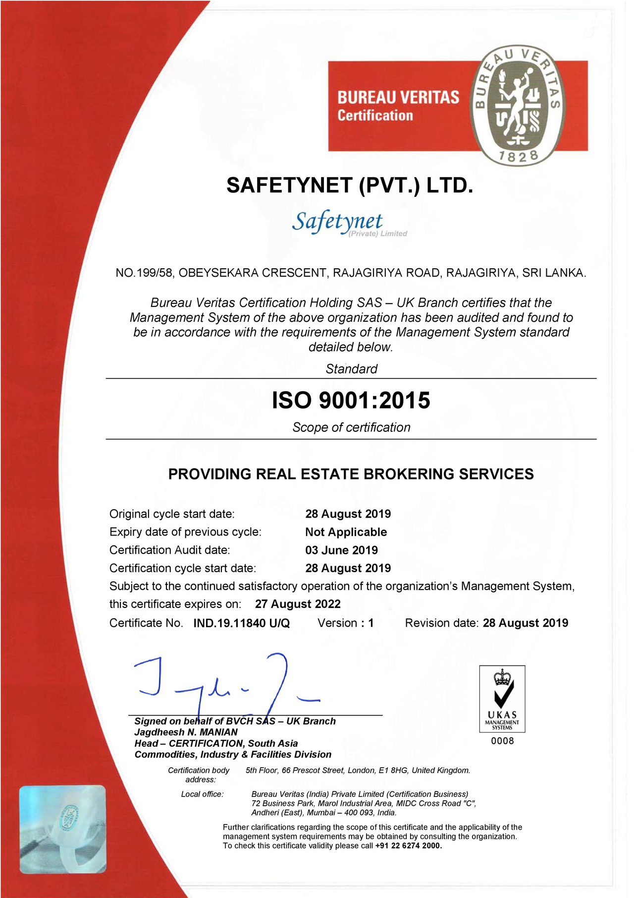 Safetynet | Bimsara Read Estate
